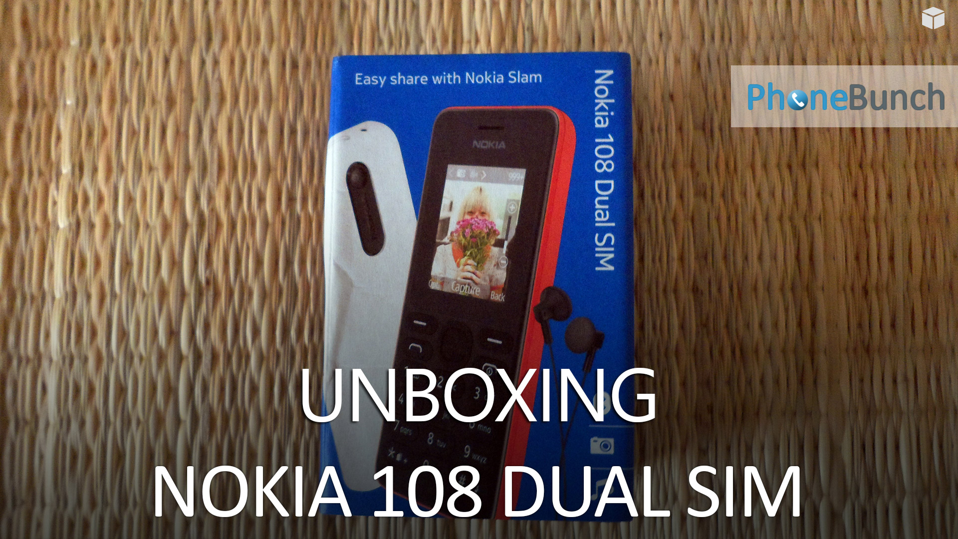 Nokia 108 Dual SIM Unboxing and Hands-on